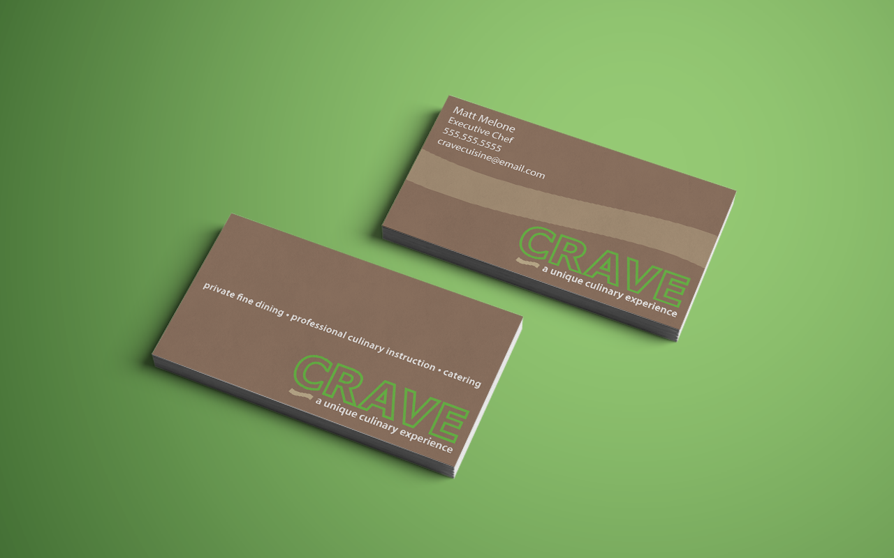 Crave Business Cards - Leslie Fredericks